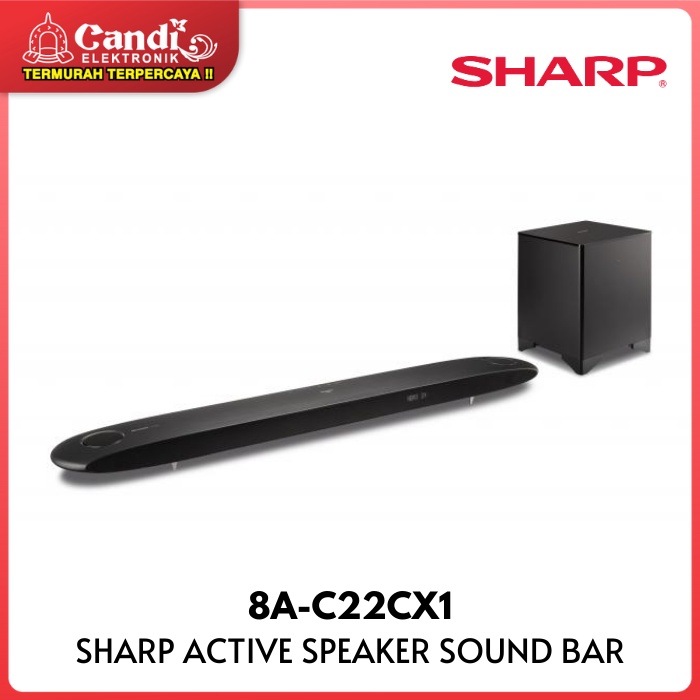 Jual SHARP ACTIVE SPEAKER SOUNDBAR SUBWOOFER 8A-C22CX1 | Shopee Indonesia