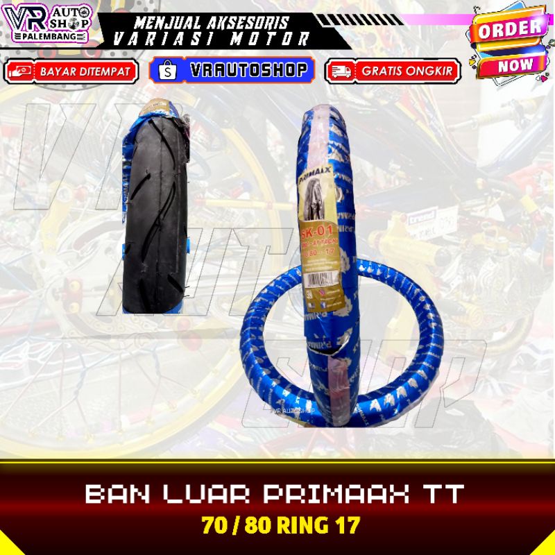 Jual Ban Motor Compound 70/80 ring 17 / Ban Luar Primaax SK-01 / Ban ...