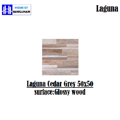 Jual Laguna Cedar Grey 50x50 Kw1 Keramik Lantai Kilap Motif Kayu ...