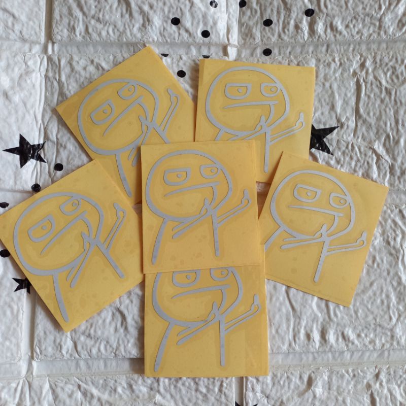 Jual Stiker middle finger fucek animasi lucu /sticker keren | Shopee ...