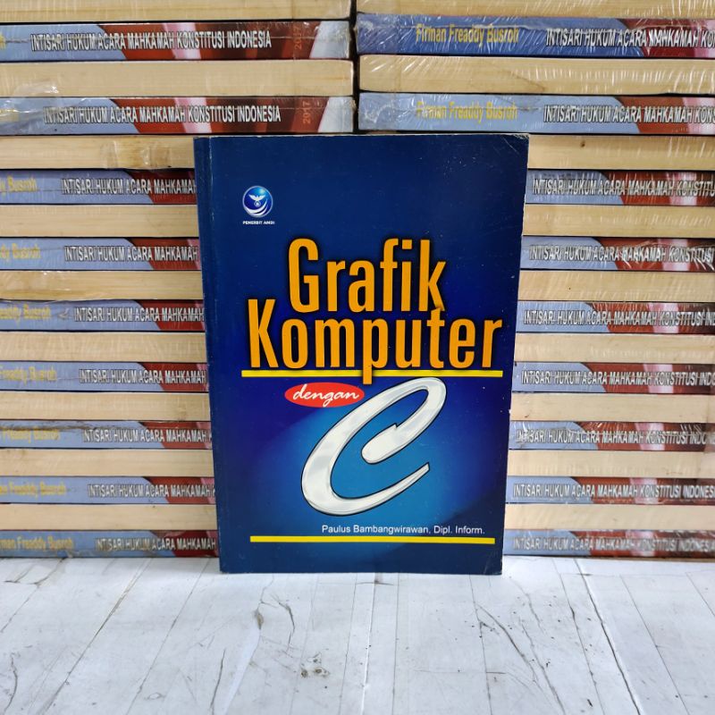 Jual BUKU ORIGINAL - GRAFIK KOMPUTER DENGAN C | Shopee Indonesia