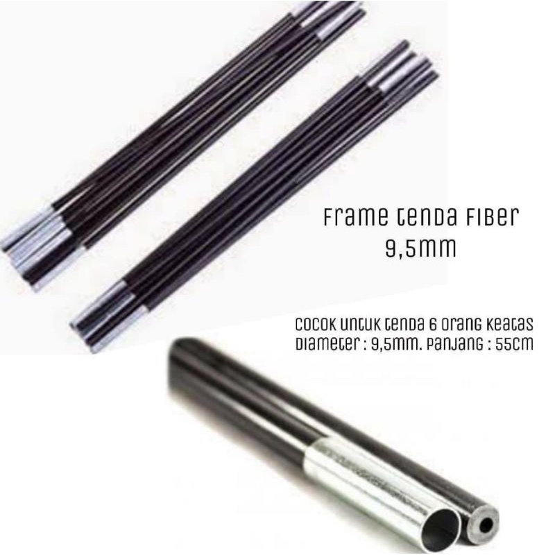 Jual Frame Tenda Fiber l rangka tenda camping l Tiang Tenda dome ...