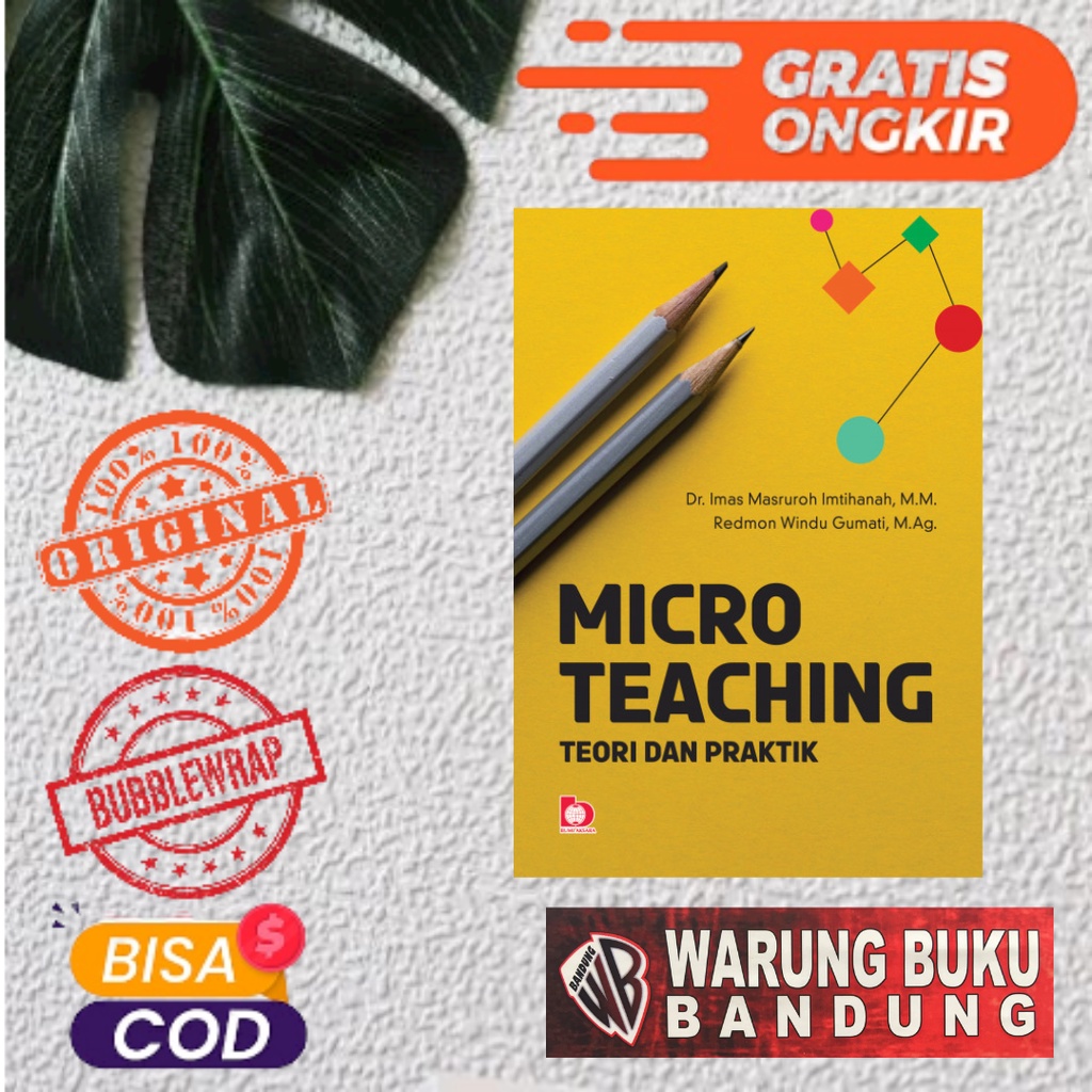 Jual Buku Micro Teaching Teori dan Praktik - Dr. Imas Masruroh ...