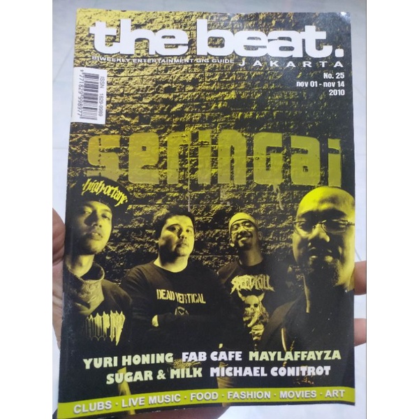 Jual Majalah The Beat Jakarta cover Seringai | Shopee Indonesia Jual Majalah The Beat Jakarta cover Seringai | Shopee Indonesia