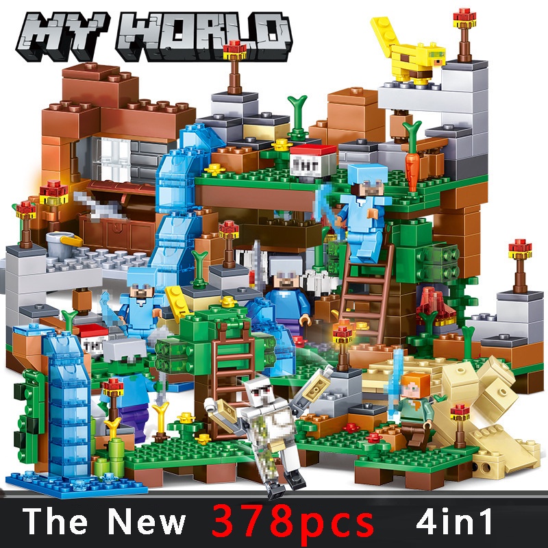 Jual my world Brick Blok Mainan Balok Bangun /Building Blocks Toy ...
