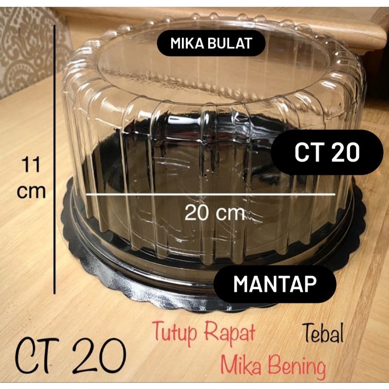 Jual mika CT / cake tray bulat 20 , 22 , 25 & 28 (satuan) | Shopee ...