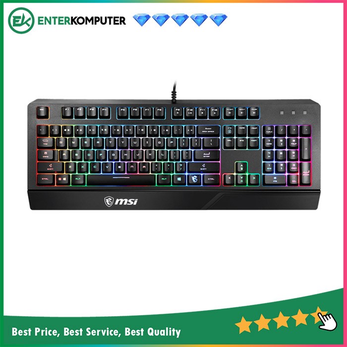 Jual MSI Gaming Keyboard - Vigor GK20 | Shopee Indonesia