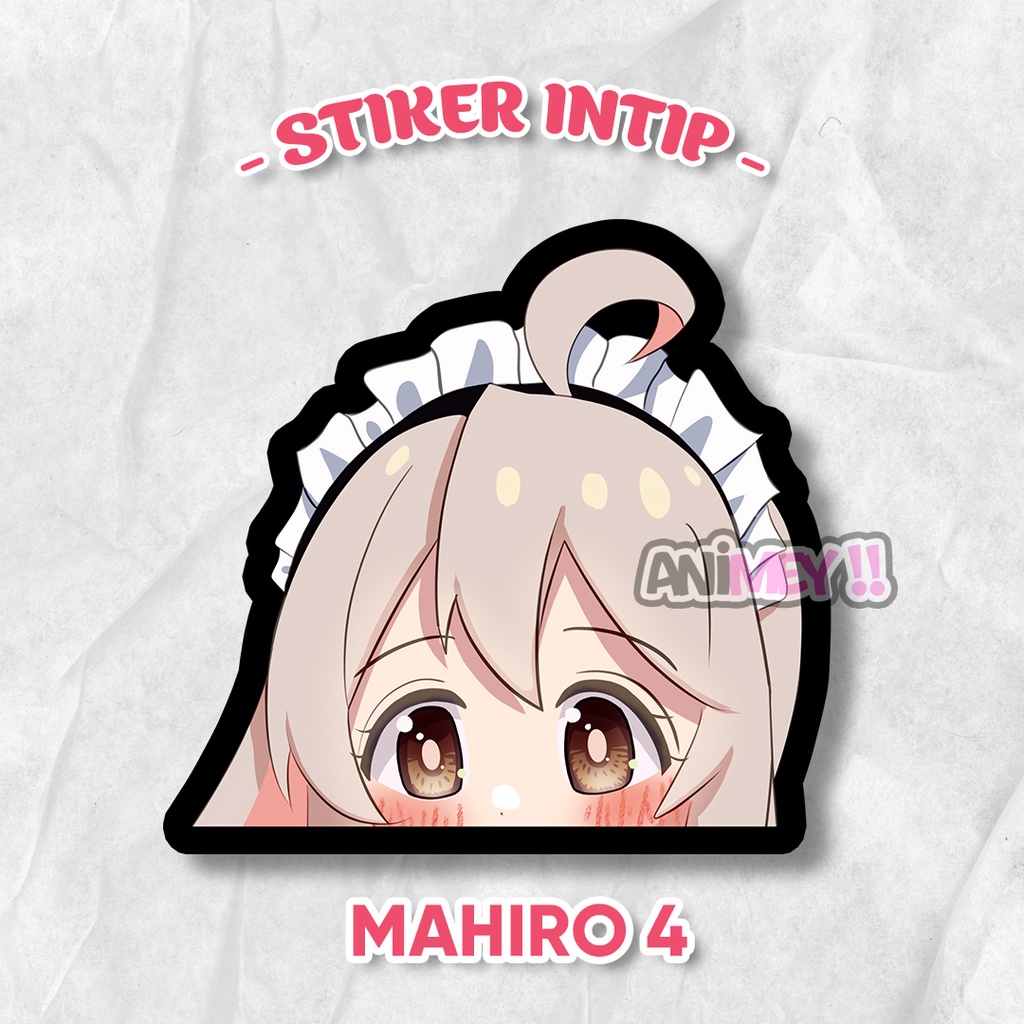 Jual Stiker Intip Mahiro Onimai / Sticker Anime Waterproof | Shopee ...