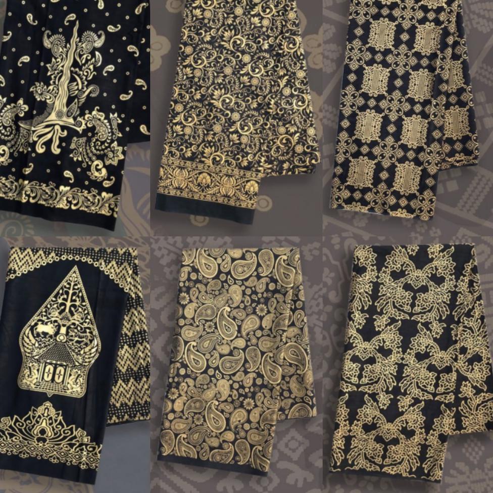 Jual REKOMENDASI kain batik prada gold panjang - kain batik fashion ...