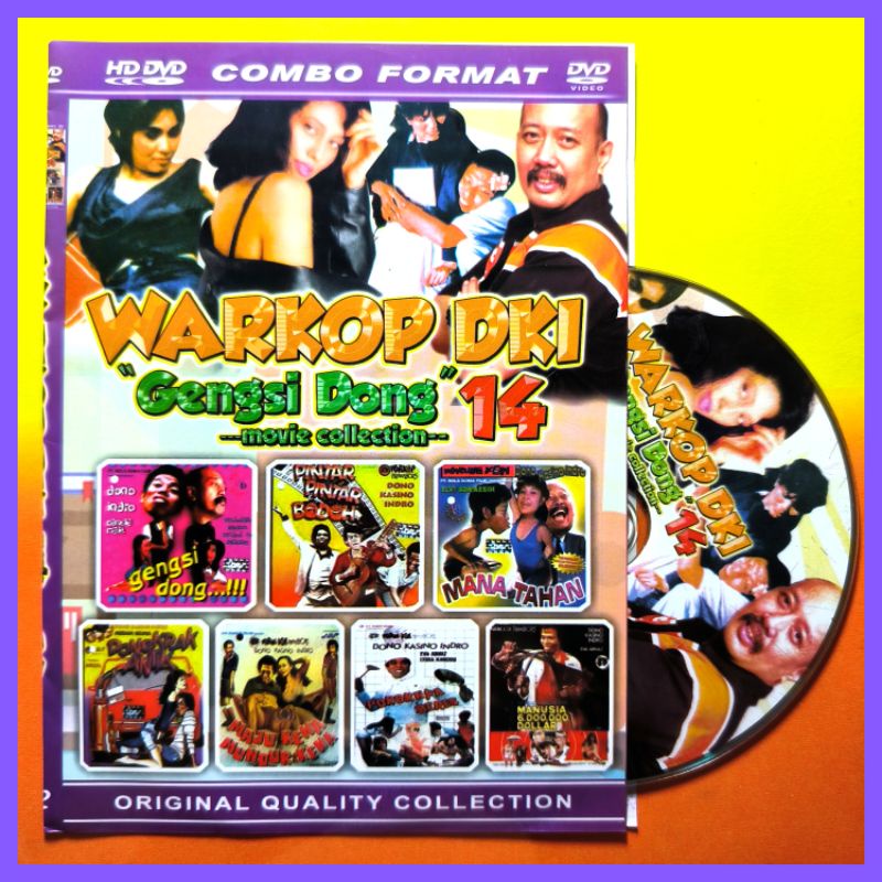 Jual Kaset Film Komedi Indonesia Jadul Lawas Koleksi Dono Warkop Dki Vol14 Pilihan Gengsi Dong