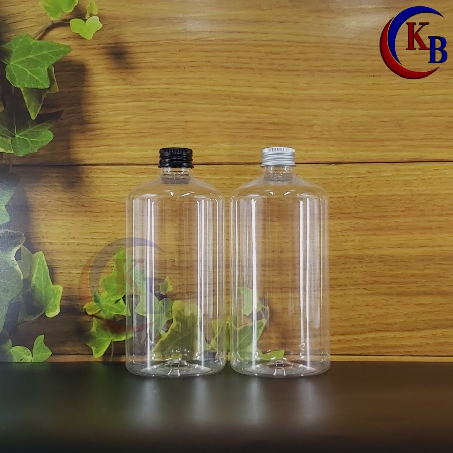 Jual BOTOL ULIR 500 ML ALUMUNIUM / BOTOL PET 500ML CLEAR / TUTUP NECK 24 | Shopee Indonesia