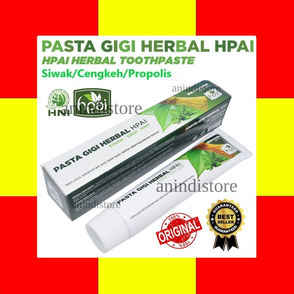 Jual PASTA GIGI HERBAL (PGH) Dewasa & Anak- HNI HPAI ORIGINAL [AND01 ...