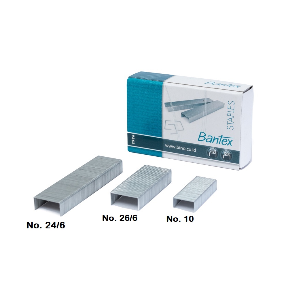 Jual ISI STAPLES BANTEX STAPLER REFILL 1000 PCS | Shopee Indonesia