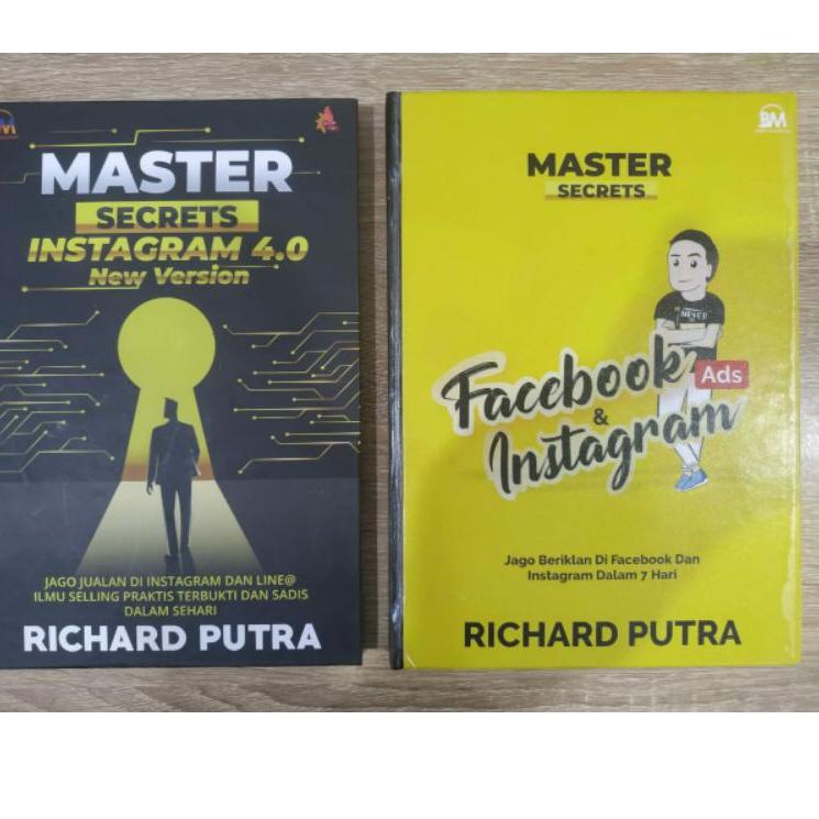 Jual Limited 100% ORIGINAL Buku Mastersecret Facebook dan Instagram Ads ...