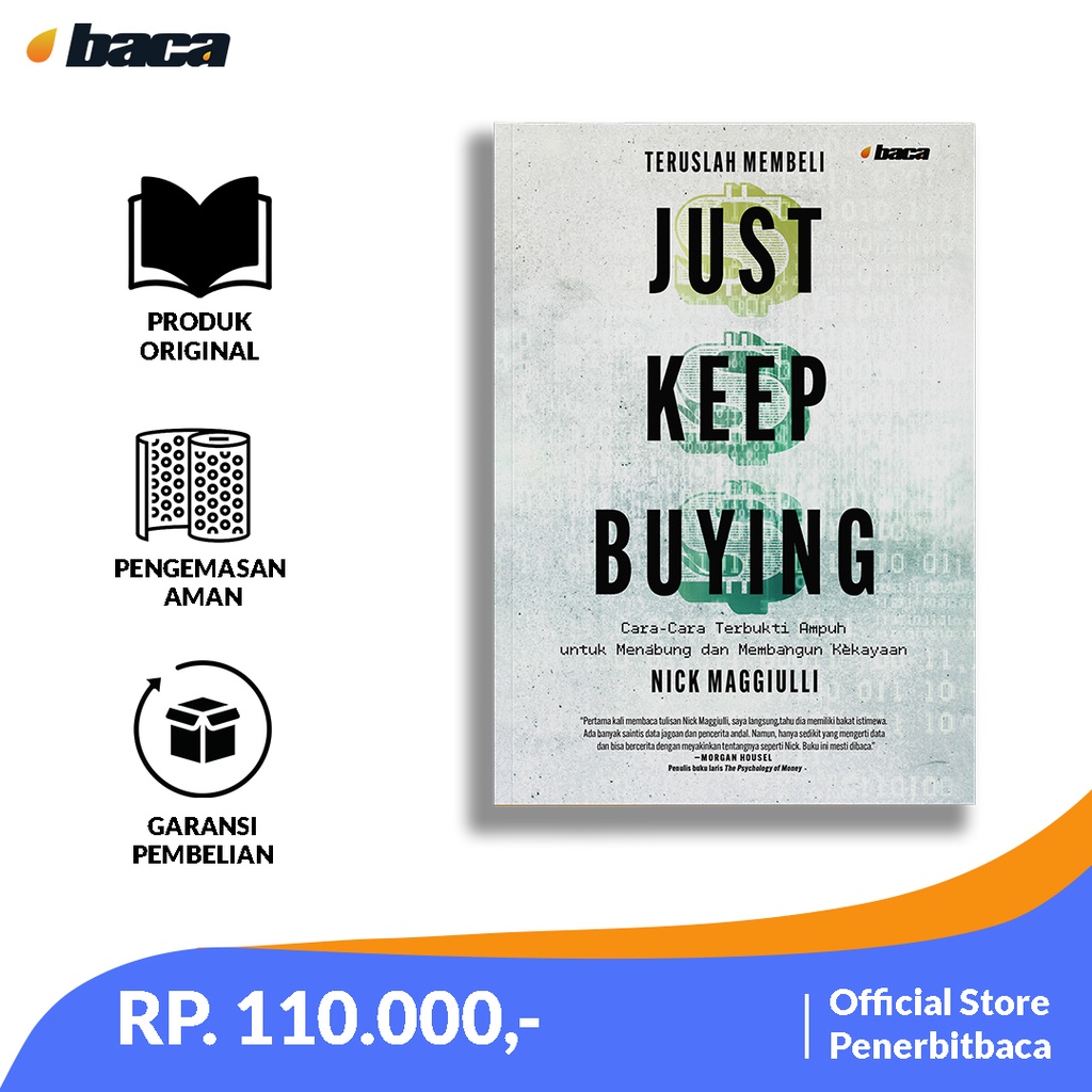 Jual Buku Just Keep Buying - Nick Maggiulli | Shopee Indonesia