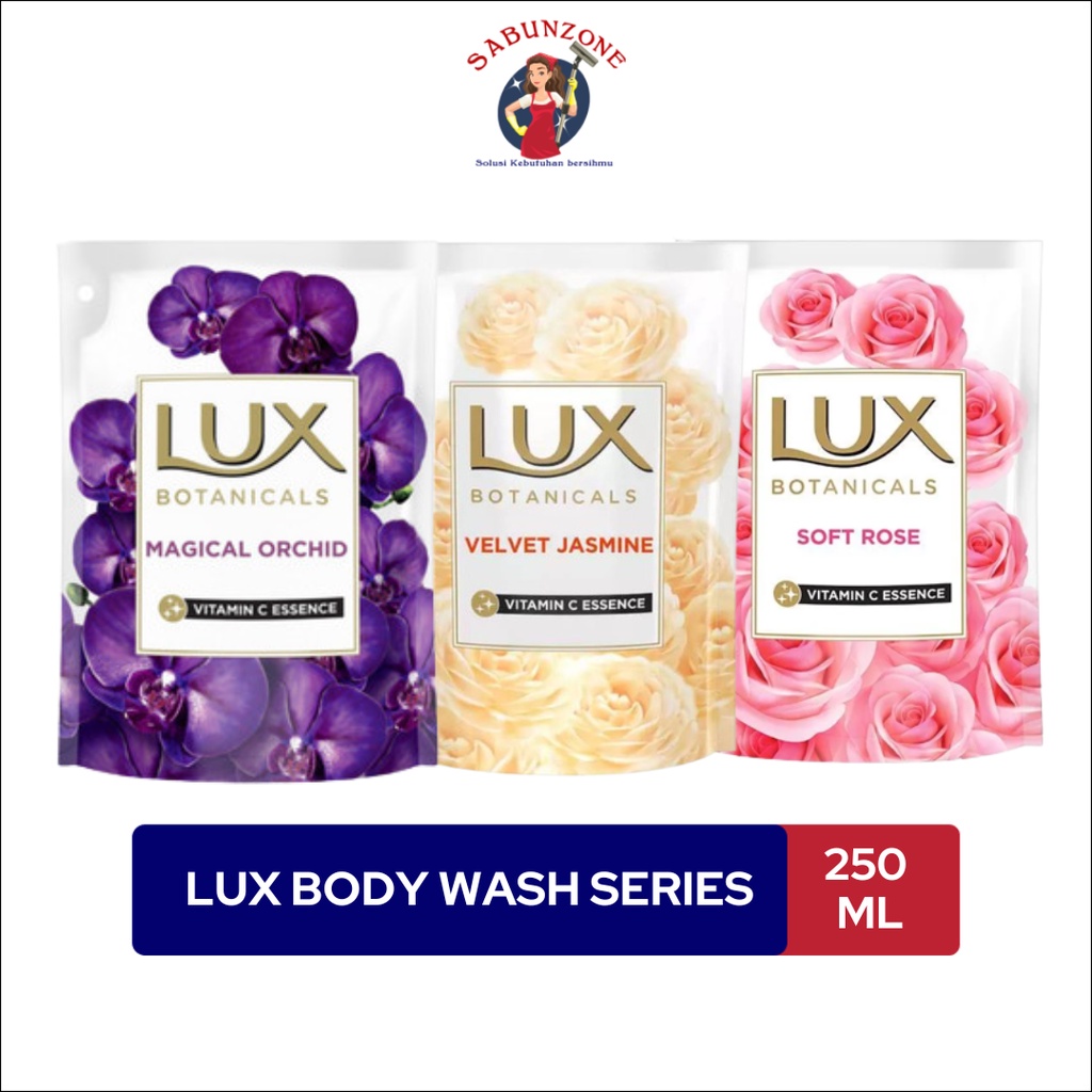 Jual Sabun Mandi Cair Lux Body Wash Velvet Jasmine Magical Orchid Soft Rose 250 ml | Shopee ...
