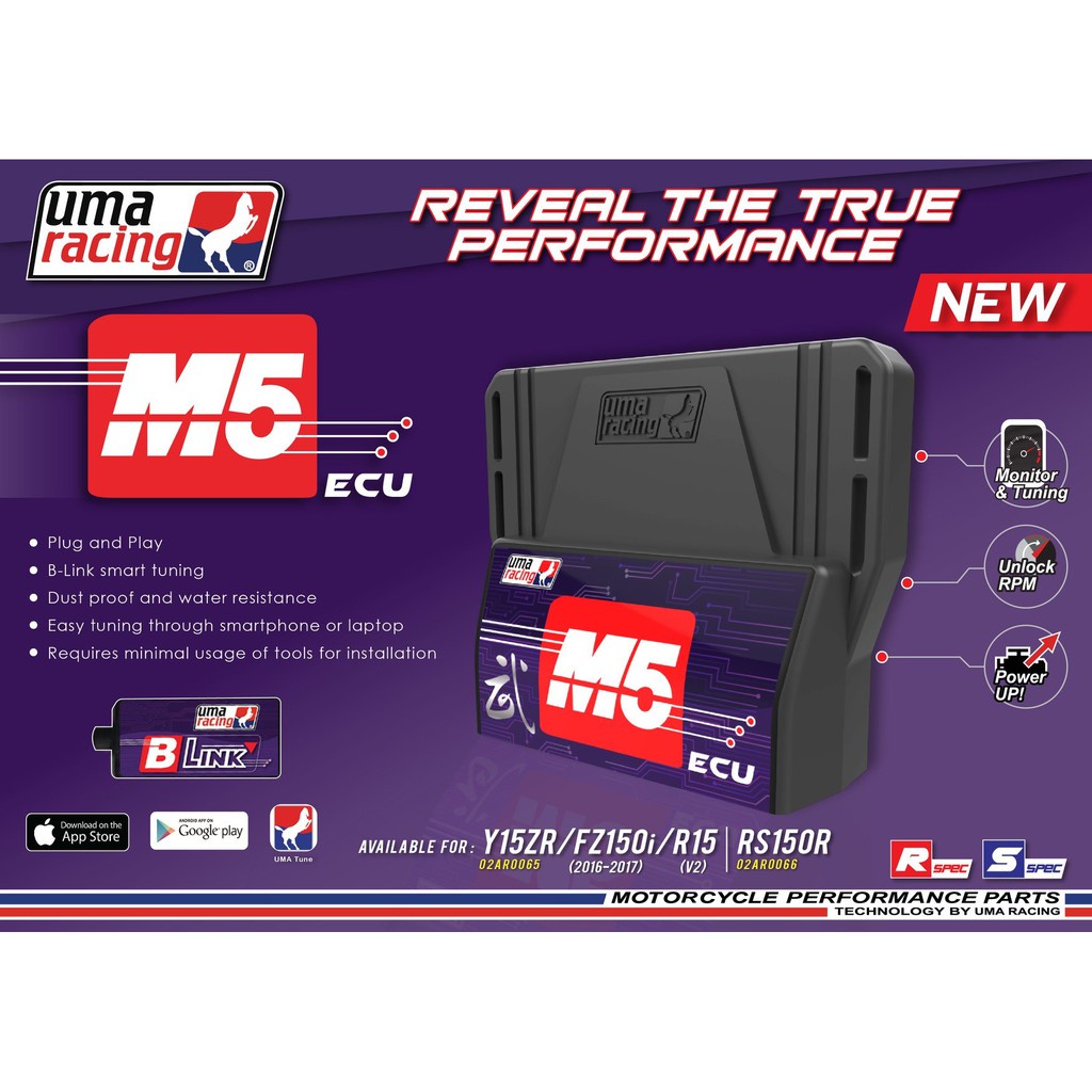 Jual ECU UMA M5 MX KING V1 / MXKING V2 / MX150 ORIGINAL UMA RACING ...