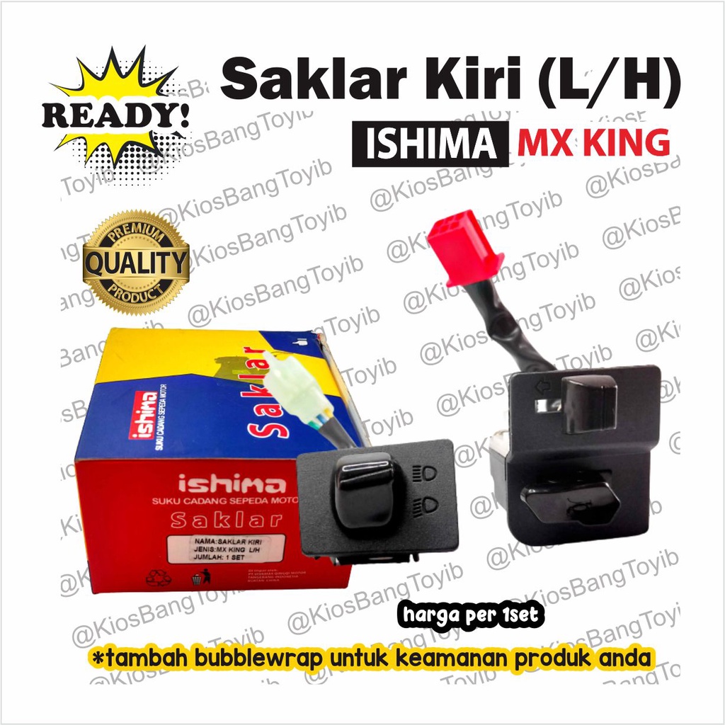 Jual Saklar Holder Handle Switch Kiri Yamaha MX King / Force 1 Inj ...