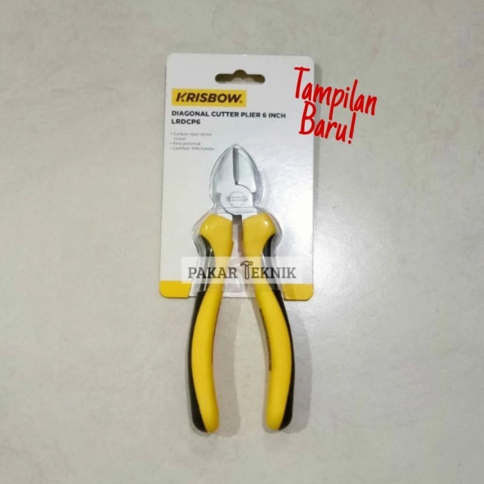 Jual Tang Tang Potong / Plier Diagonal Cutting 6 Inch (Krisbow ...