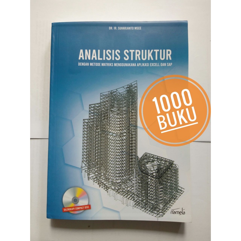Jual Buku teknik sipil analisis struktur dg matriks dg excell & SAP2000 ...