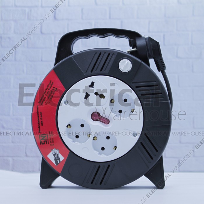 Jual KABEL BOX ROLL 15 METER VISICOM RB145 15M ROL GULUNG SNI ...