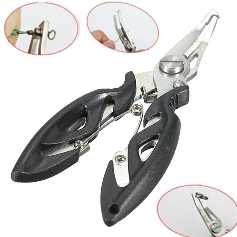 Jual Tang split kecil pancing pemotong penjepit ring lure anti karat ...
