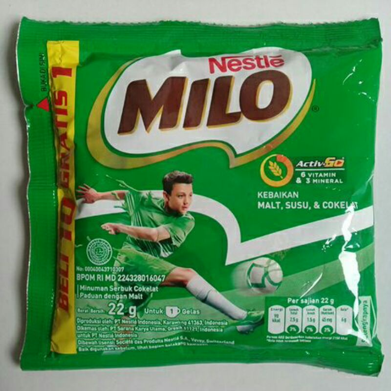 Jual ~MOS~ Milo Activ-Go Sachet Nestle. Milo Sachet. Susu Bubuk ...