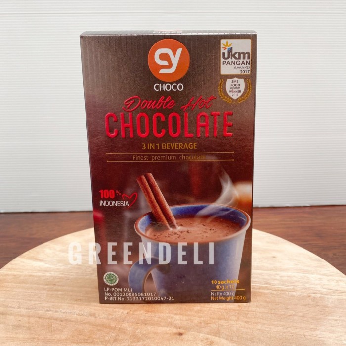 Jual CY Double Hot Chocolate / Minuman Coklat Premium - 8 Sachet ...
