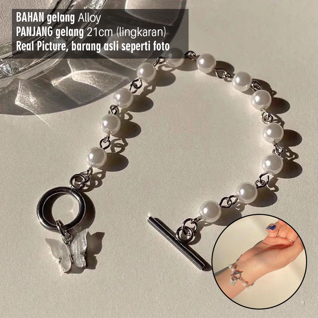Jual gelang bear love silver rantai rante anak dewasa besi aesthetic ...