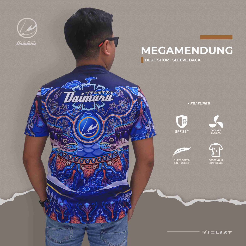 Jual Jersey Daimaru Batik Megamendung ( Toman ) 2023 Lengan Panjang dan ...