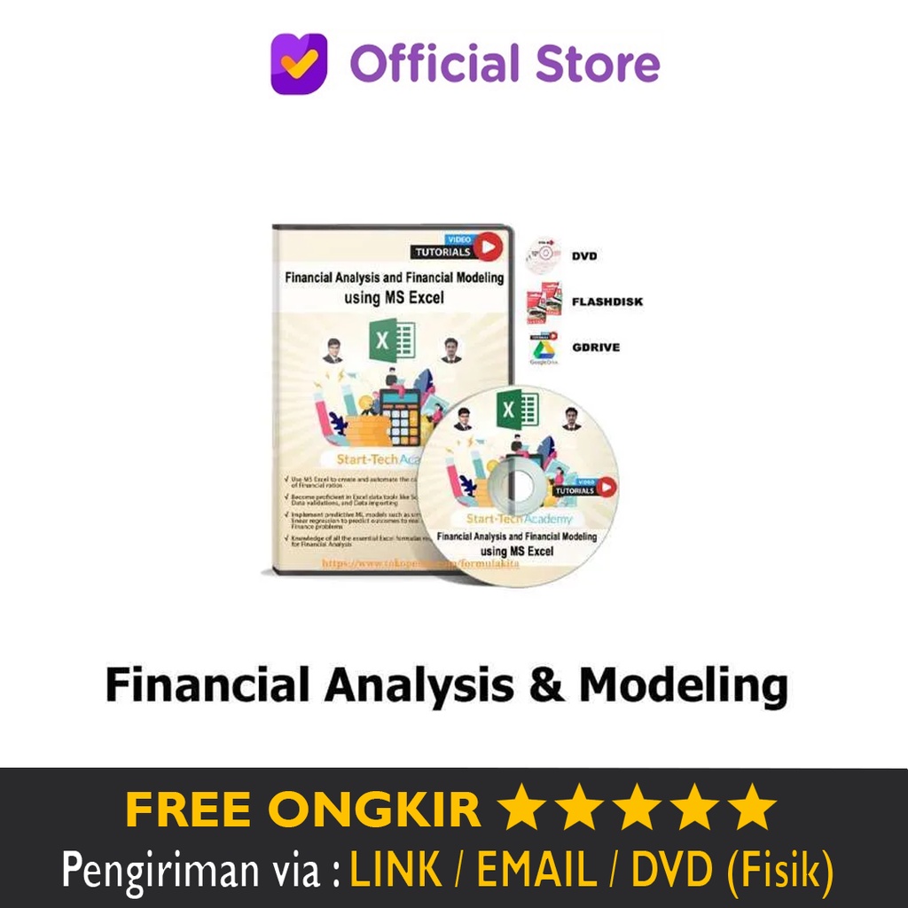Jual Paket Video Tutorial Financial Analysis & Financial Modeling Using ... Jual Paket Video Tutorial Financial Analysis & Financial Modeling Using ...