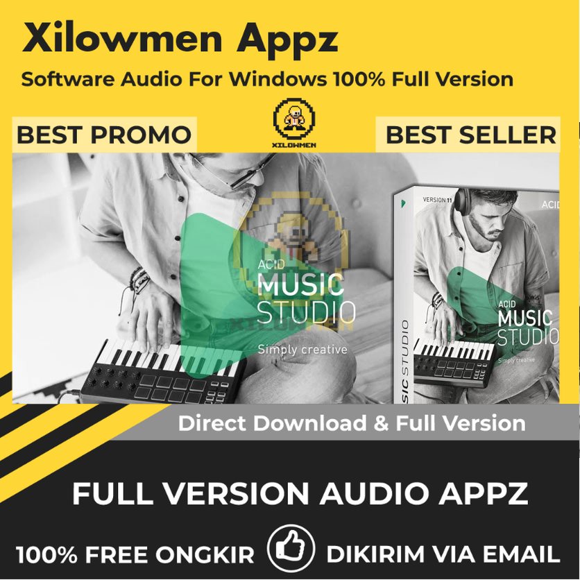 Jual [Full Version] MAGIX ACID Music Studio Pro Lifetime Audio Software ...