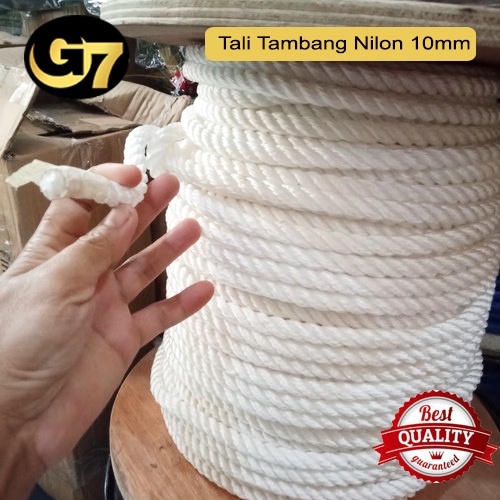 Jual Tali Tambang Nilon Tali Nylon Rope 10mm 12mm Tali Tambang Kecil ...