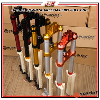 Jual Shock Depan USD Upsidedown PNP Motor CRF 150L KLX 150 Scarlet 3107 CNC + Bearing / USD ...