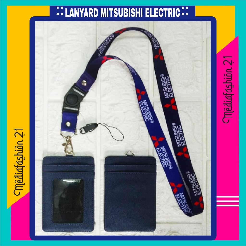 Jual MITSUBISHI ELECTRIC Lanyard Tali Gantungan ID Card Free Strap ...