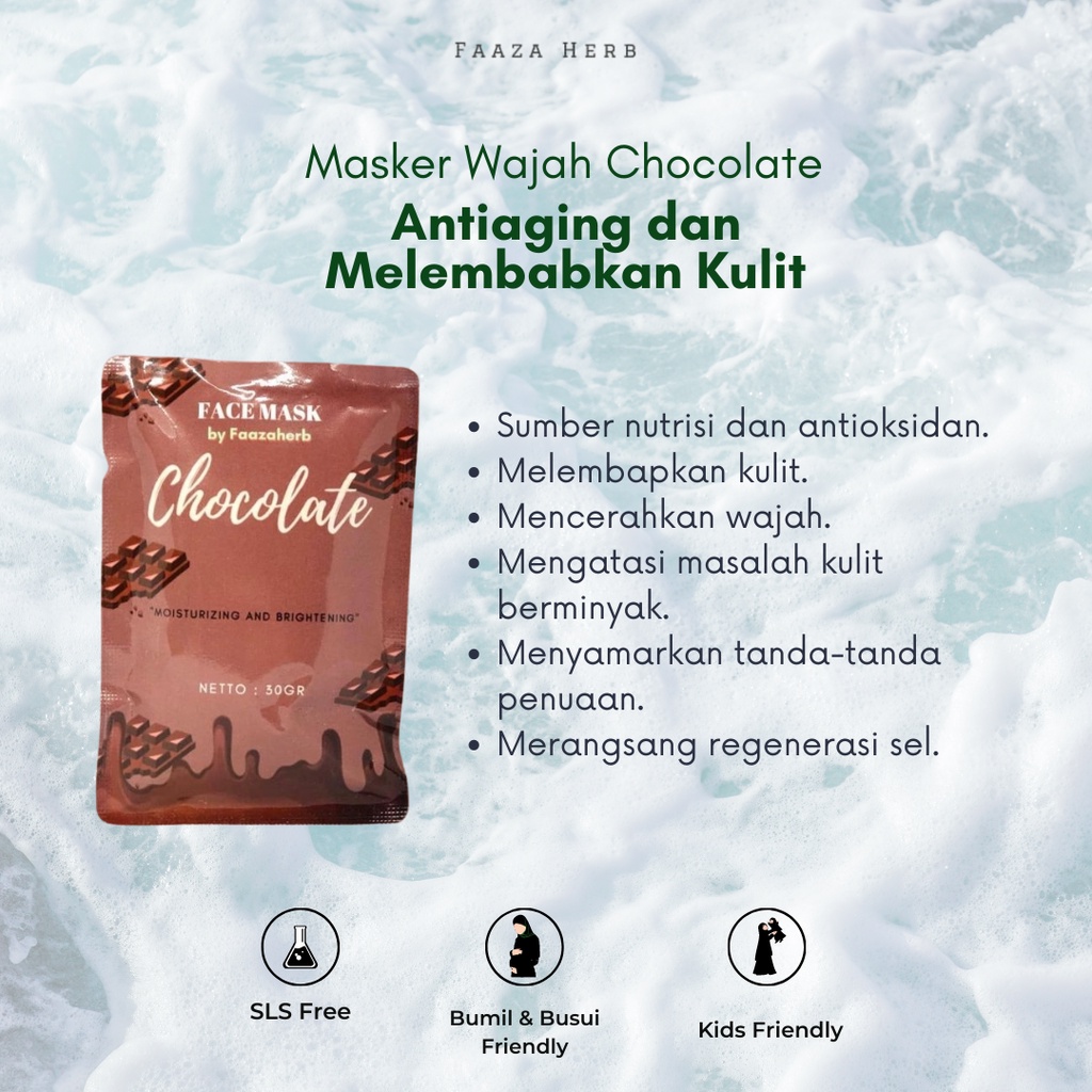 Jual Masker Organik Coklat Bubuk (30gr) | Shopee Indonesia