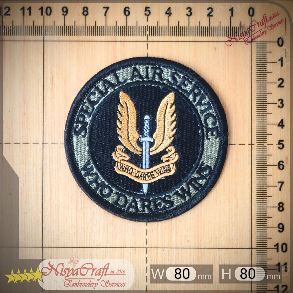 Jual NCEP01100-0531 British Army SAS (Special Air Service) Who Dares Wins United Kingdom Round ...