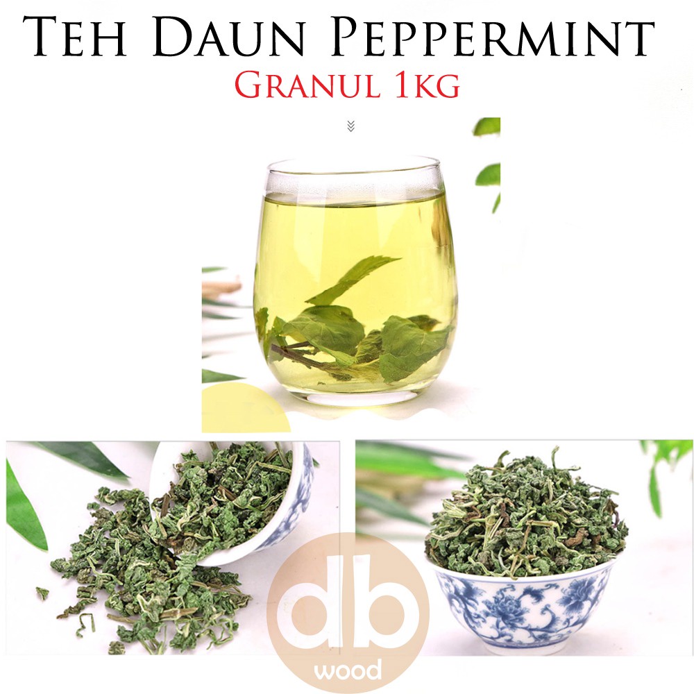 Jual Peppermint Tea 1kg | Teh Daun Peppermint |Pure Peppermint Tea 1kg ...