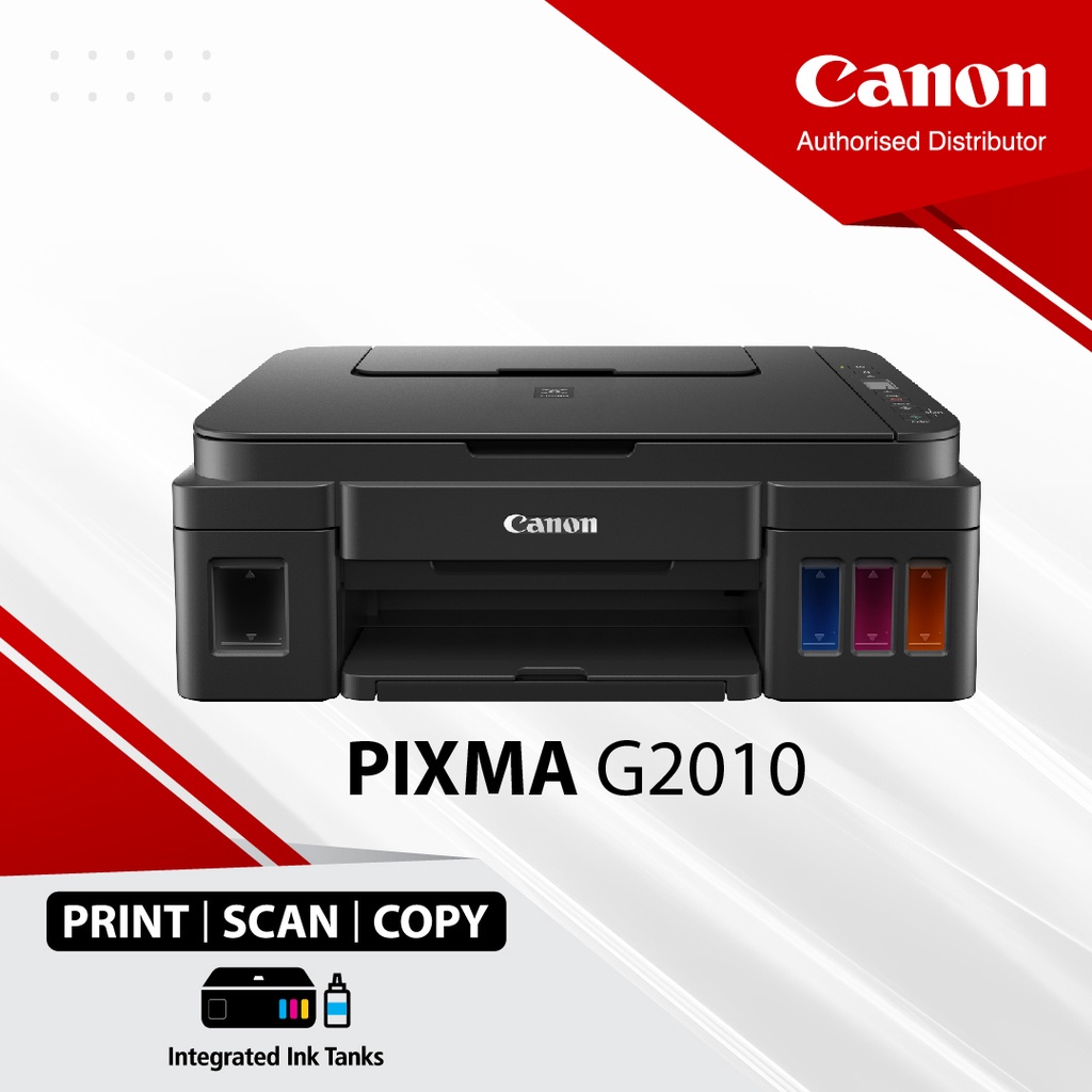 Jual printer canon pixma G2010 all in one scan copy print | Shopee ...