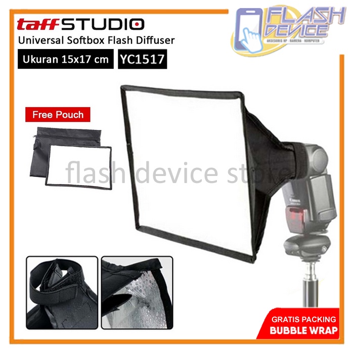 Jual Softbox Mini Universal for Flash External Diffuser Box Size ...