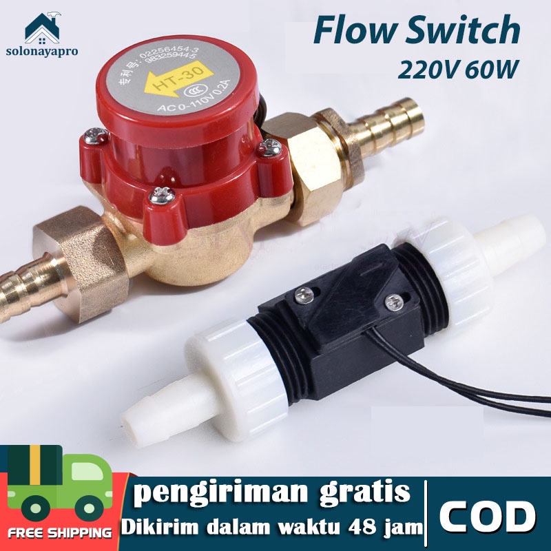 Jual Flow Switch 3/4 Inch - Otomatis Pompa Air Dorong Booster Pump/ 1/2 ...