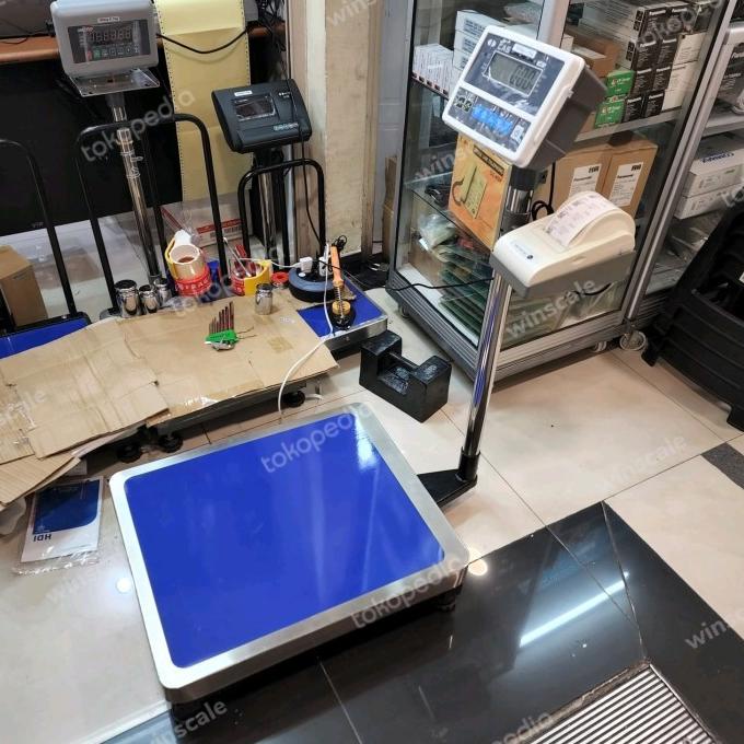 Jual Timbangan Digital 500 Kg / Timbangan Printer 500Kg Cas Hdi + Is ...