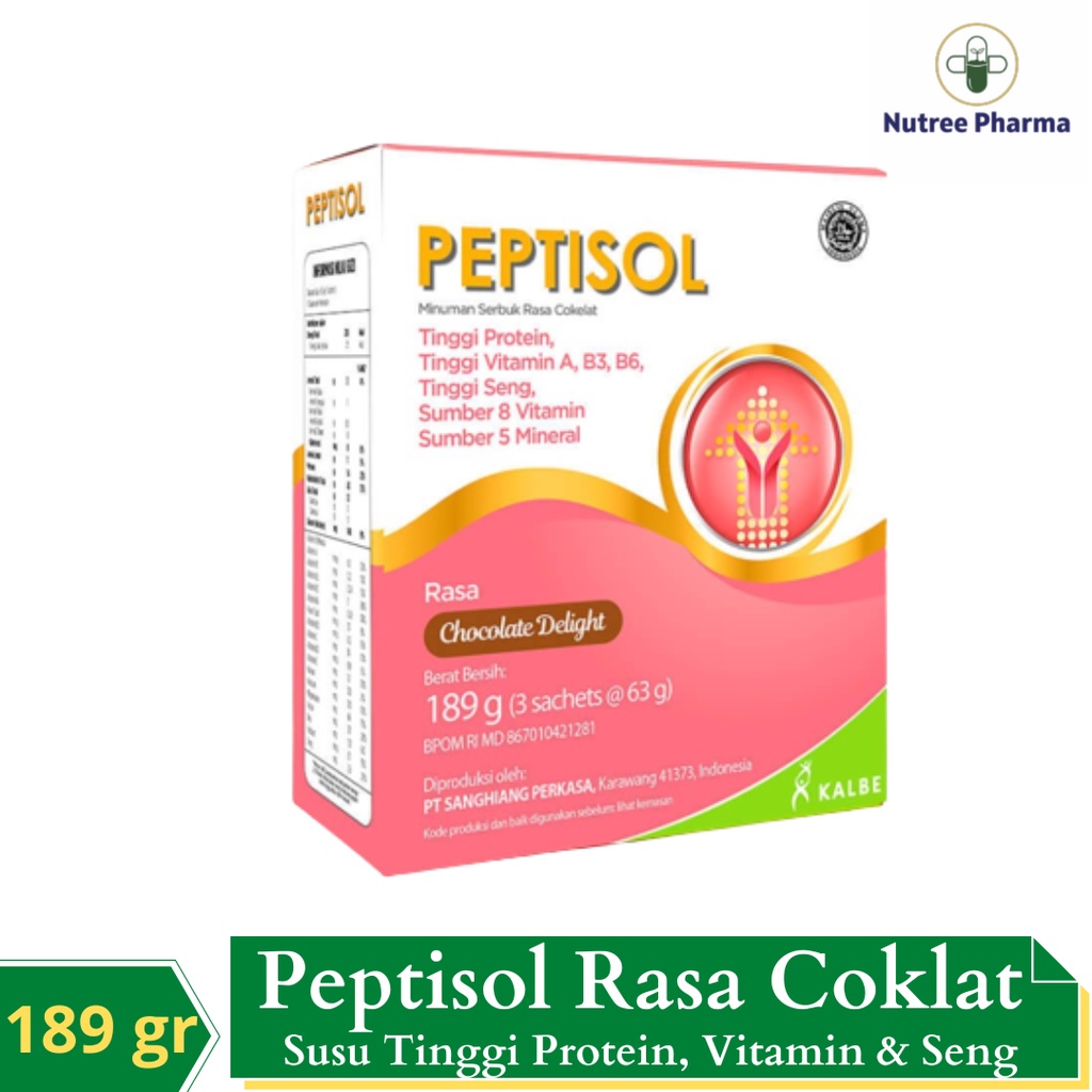 Jual Peptisol | Peptizol Coklat 189 gr | Shopee Indonesia