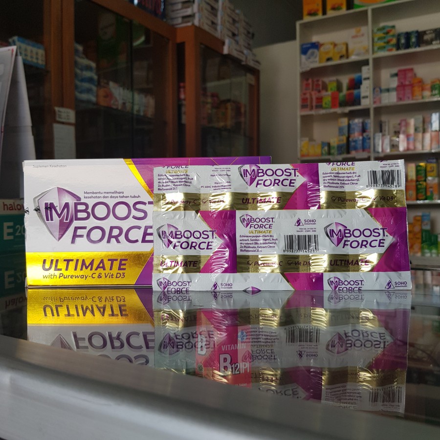 Jual Imboost Force Ultimate 10 Kaplet | Shopee Indonesia