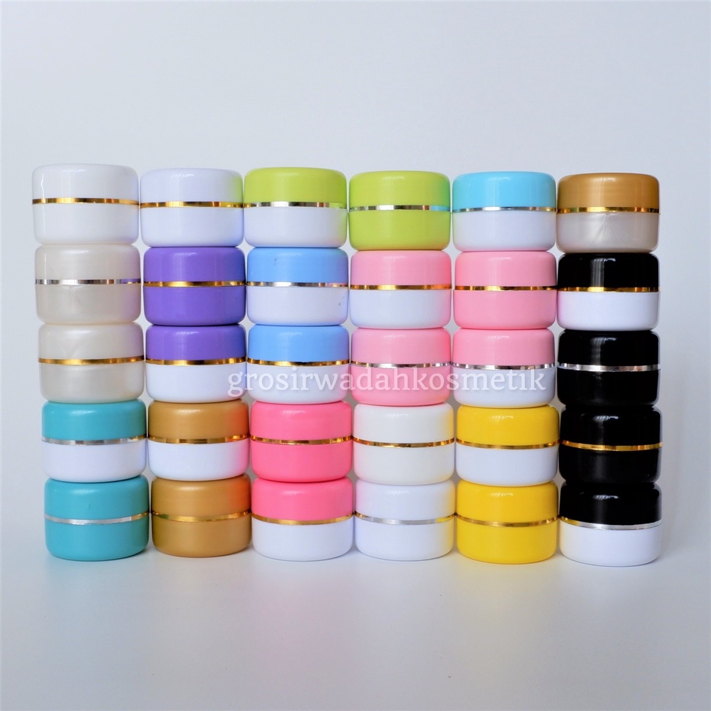 Jual Pot Cream 12,5 GR Pot Krim Kemasan Kosmetik / Pot Kosmetik 12.5 ...