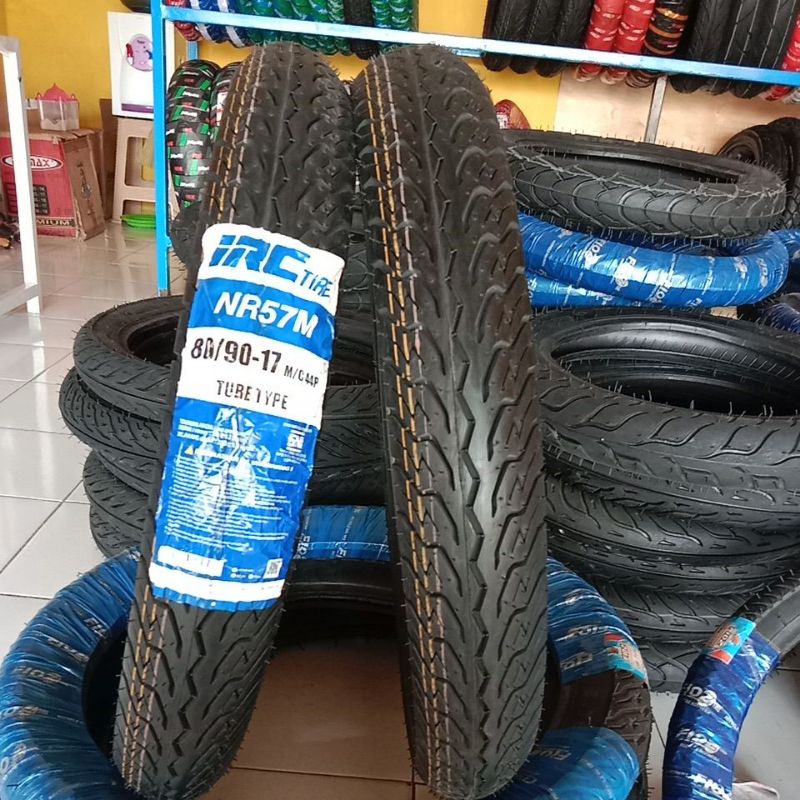 Jual ban motor merek irc nr 57 ukuran 80/90-17 tt | Shopee Indonesia