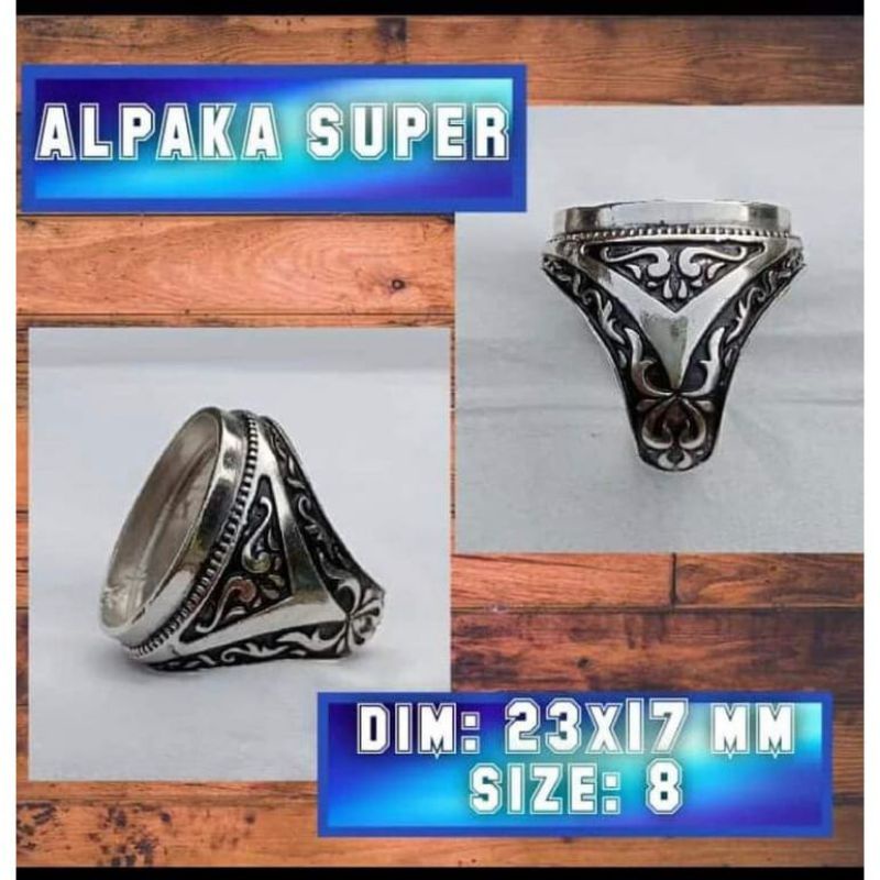 Jual Emban batu akik dan permata alapka super alpaka bakar 02. | Shopee ...