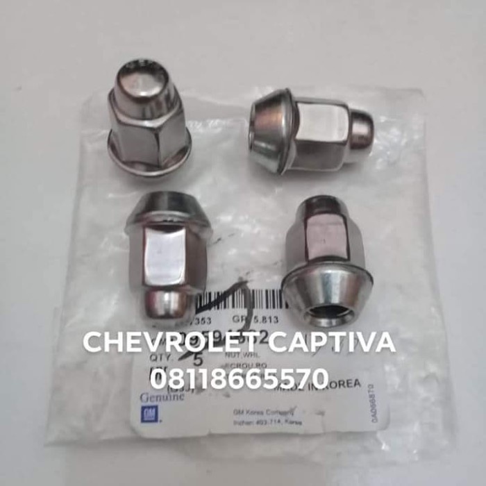 Jual Mur Baut Roda Chevrolet Captiva All Type Original Presisi Dan Awet ...