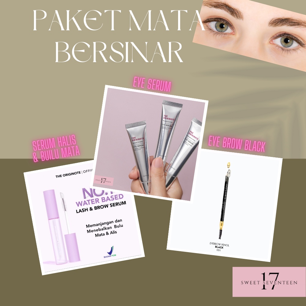Jual PAKET MATA BERSINAR (SERUM MATA, SERUM BULU MATA, EYE BROW) 100% ...