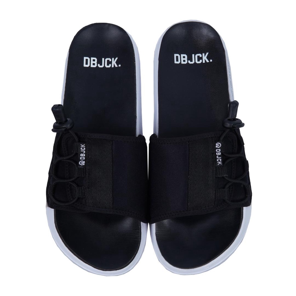 Jual Dobujack Rope White Black Sandals | Shopee Indonesia